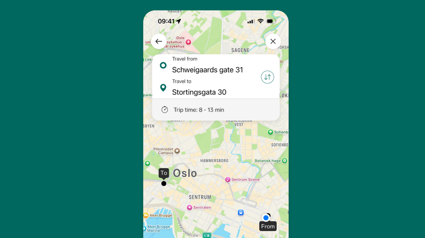 Vy app | Plan and book trips quickly and easily | vy.no