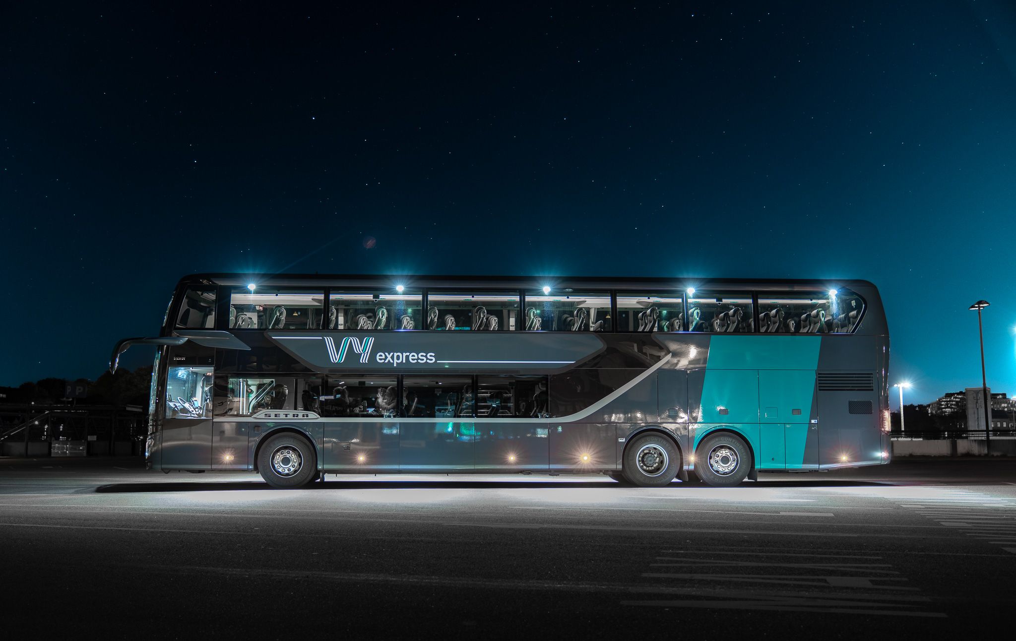 Nattbuss med Vy express | Oslo | Bergen | Ålesund | Buss | vy.no