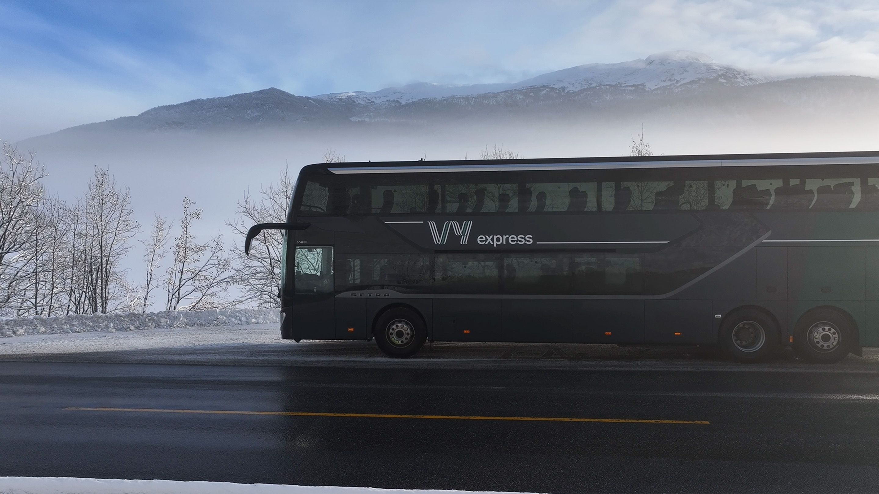 Vy | Buss mellom Oslo og Bergen | Reis i dobbeldekker | vy.no